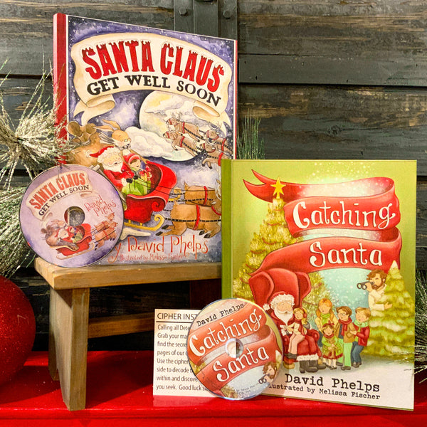 Children's Book with CD (Santa Claus Get Well Soon & Catching Santa ...
