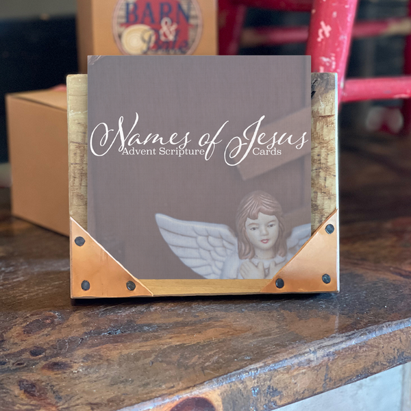 Names of Jesus Advent Scripture Card Set - Barn & Bale
